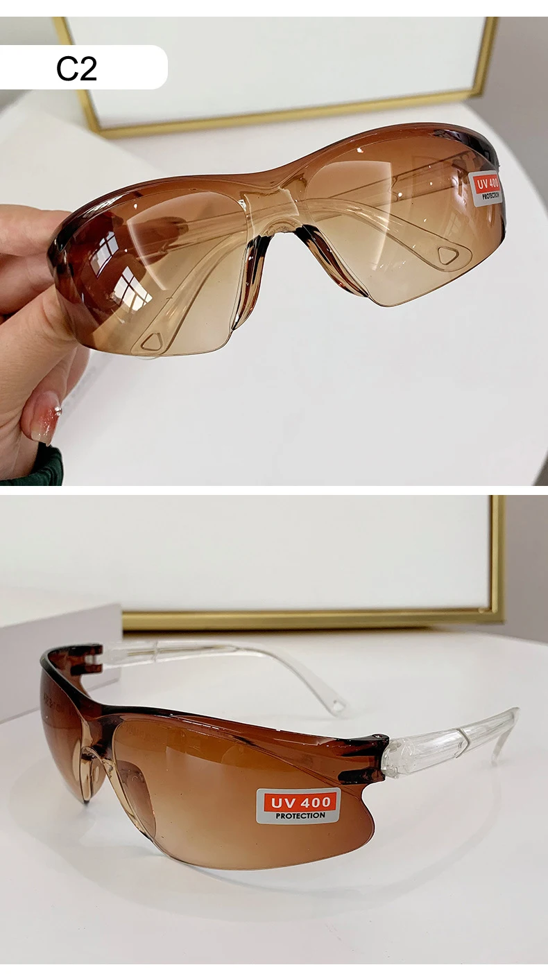 Impact Proof Dust Sand Proof Safety Outdoor Riding Glasses