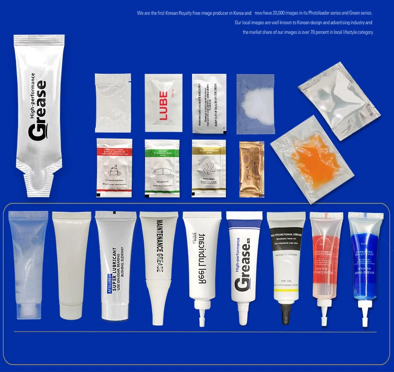 Customized Small Package Lubricating Grease Small Bag White Grease ...