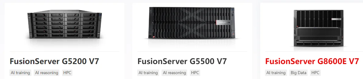 新一代旗舰GPU服务器FusionServer G8600 V7服务器支持25 * 2.5英寸硬盘和8 * NVMe固态硬盘| Alibaba.com