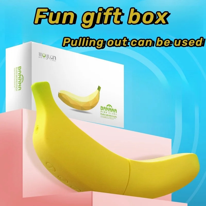 Mr. Shen Female Simulation Penile Vibrator Multi-frequency Charging Banana Shaker Adult ...
