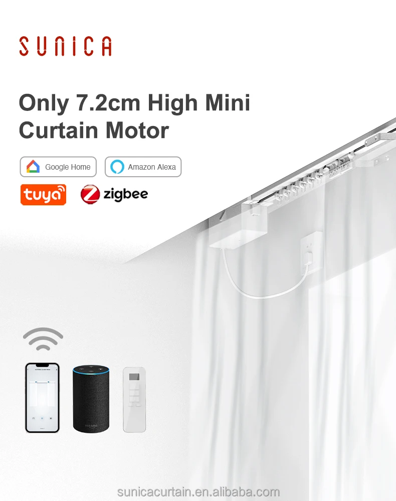 Smart Curtain System - Motorized Mini Automatic Curtains