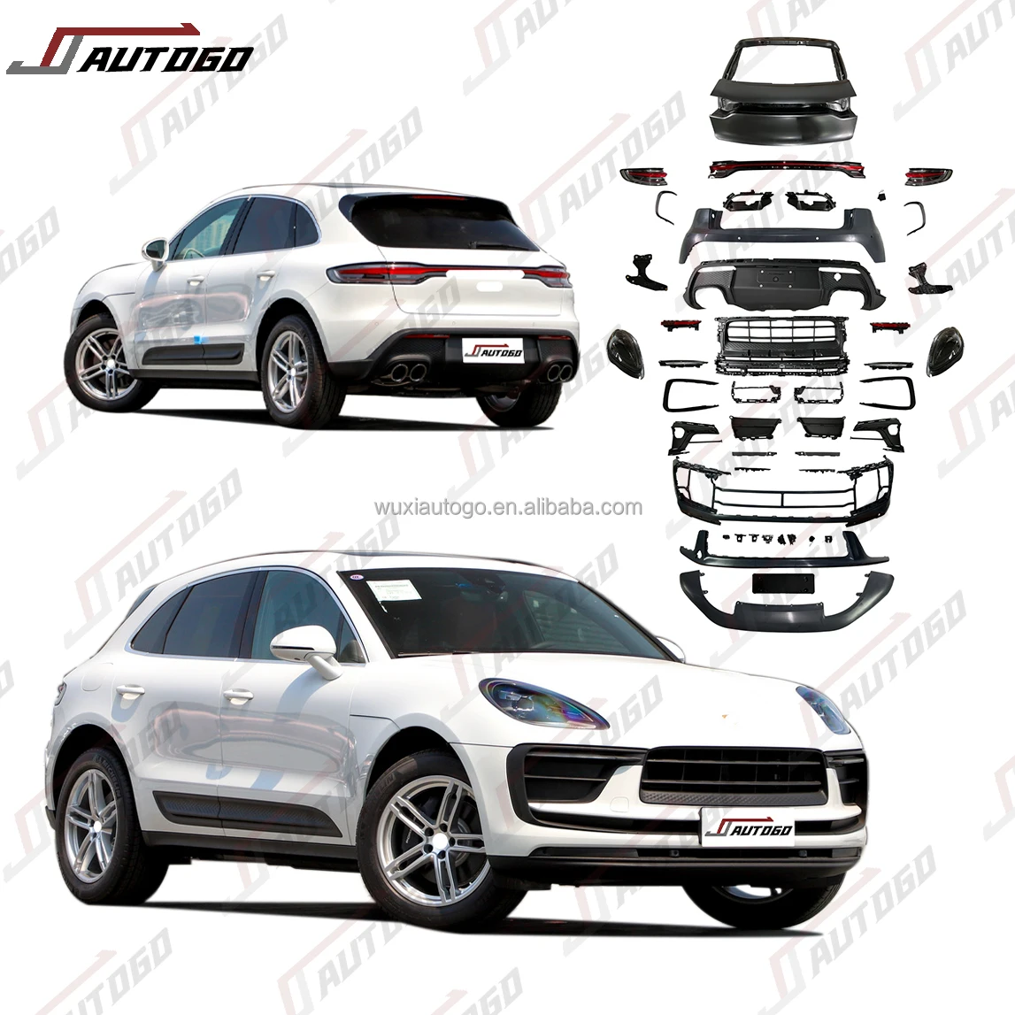 Porsche Macan 95B.1 Upgrade - 95B.2 Body Kits for 2014-2018
