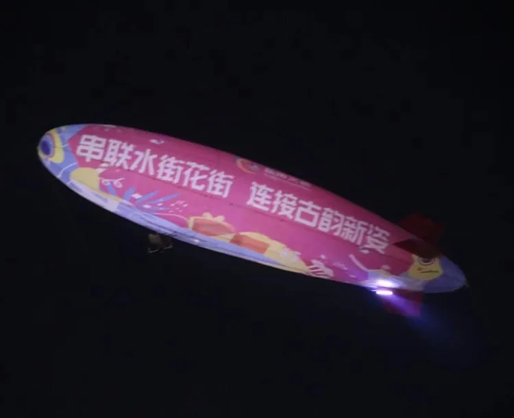 Custom Outdoor RC Blimp Drone - Waterproof Advertising Airship, OEM