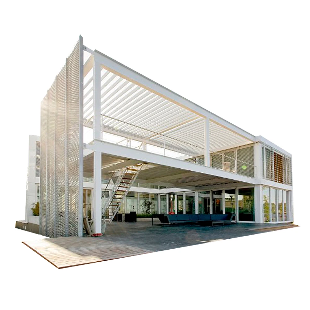 Strong Luxury Modern Prefab Light Steel Structure House - Buy Steel ...