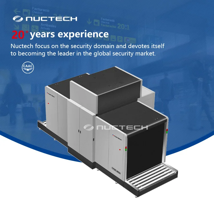 Nuctech Efficient Automation Airport Pallet And Cargo X-ray Inspection ...