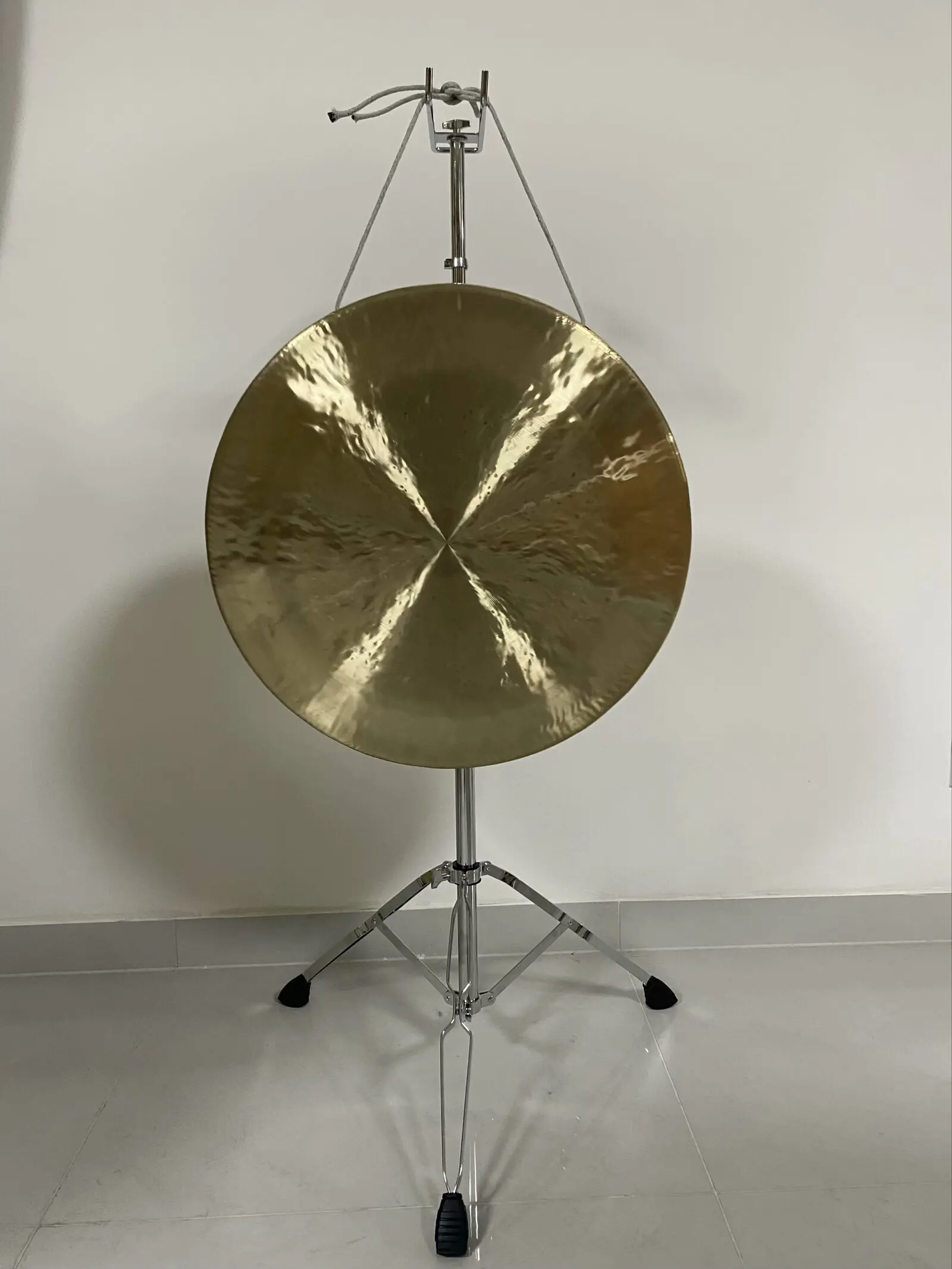 Portable Gong Stand - Movable & Durable Steel Tripod