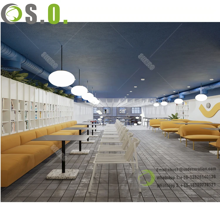 Modern Design Commercial Bakery Store Tables & Chairs