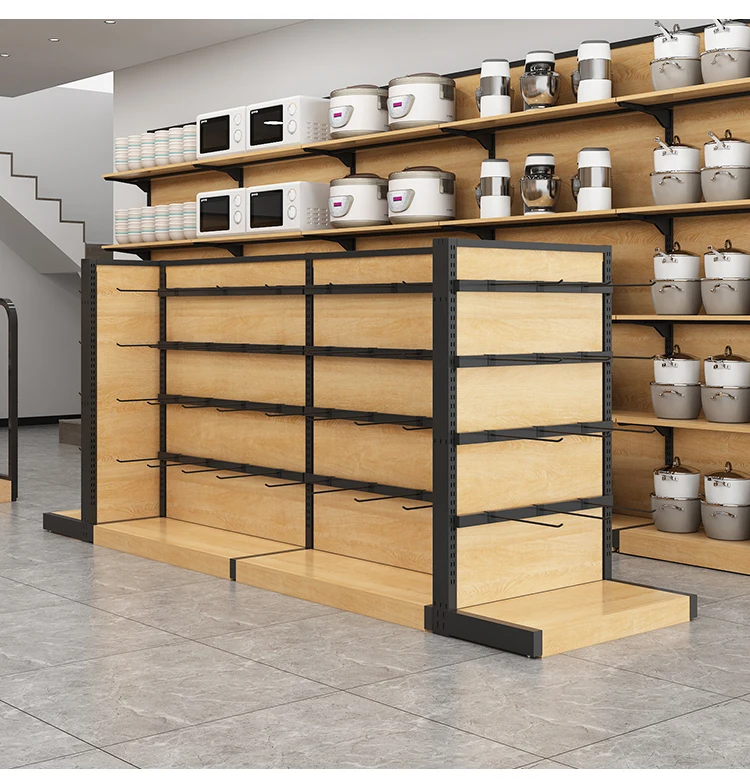 Free Design Grocery Supermarket Shelves Adjustable Retail Gondola ...
