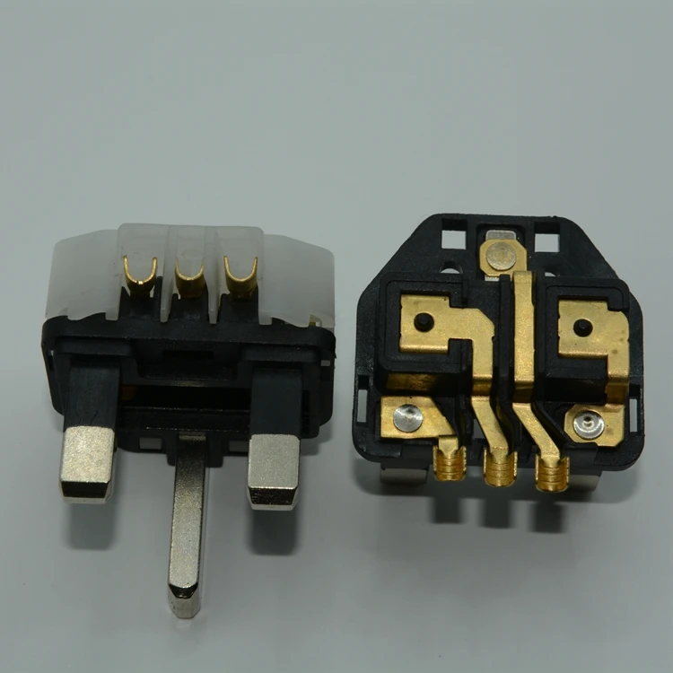 Uk Plug Insert 3 Pin Plug Insert For England Electrical 3 Pins British ...
