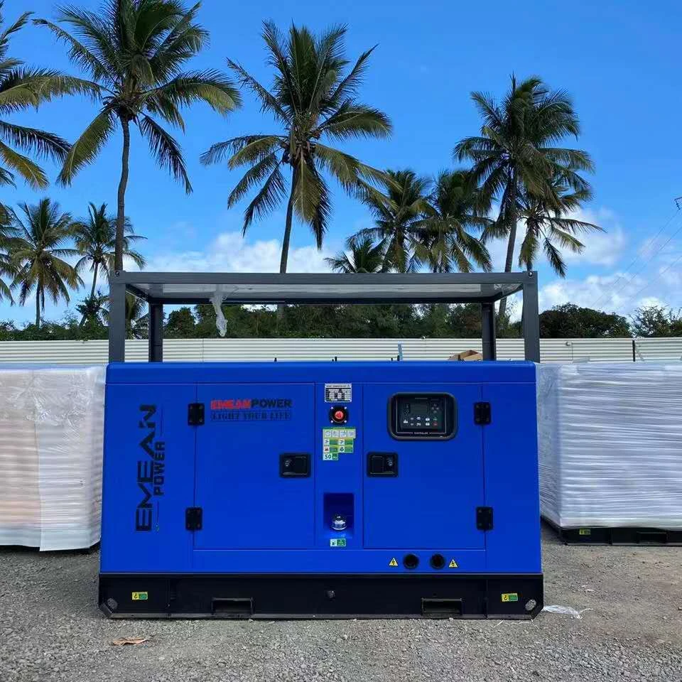 30kw/37.5kva Water Cooled Silent Type Diesel Generator Home Use Genset ...