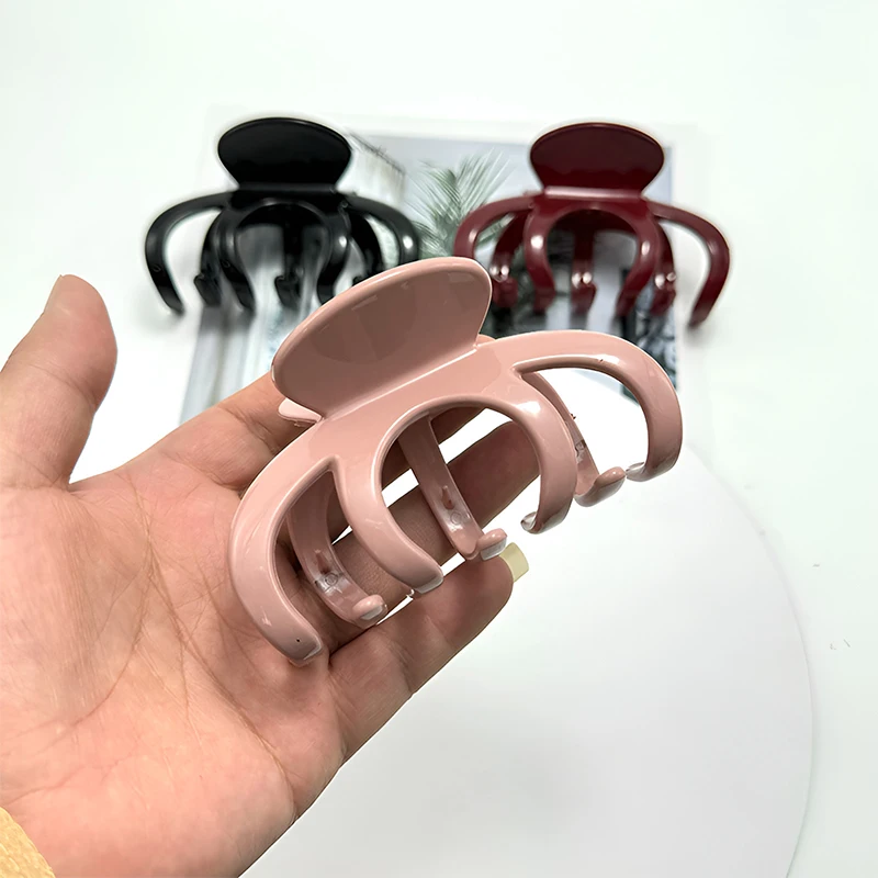 Large Personalized High Gloss Plastic Hairpin Fashionable Hair Claws ...