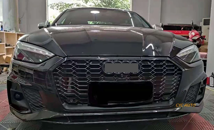 RS5 Grille for Audi A5 8C RS5 Honeycomb Style Facelift Front Bumper ...