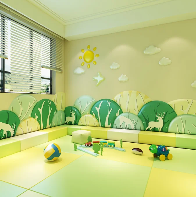 Custom Children’s Room Padded Wall Panels - Safe & Fun