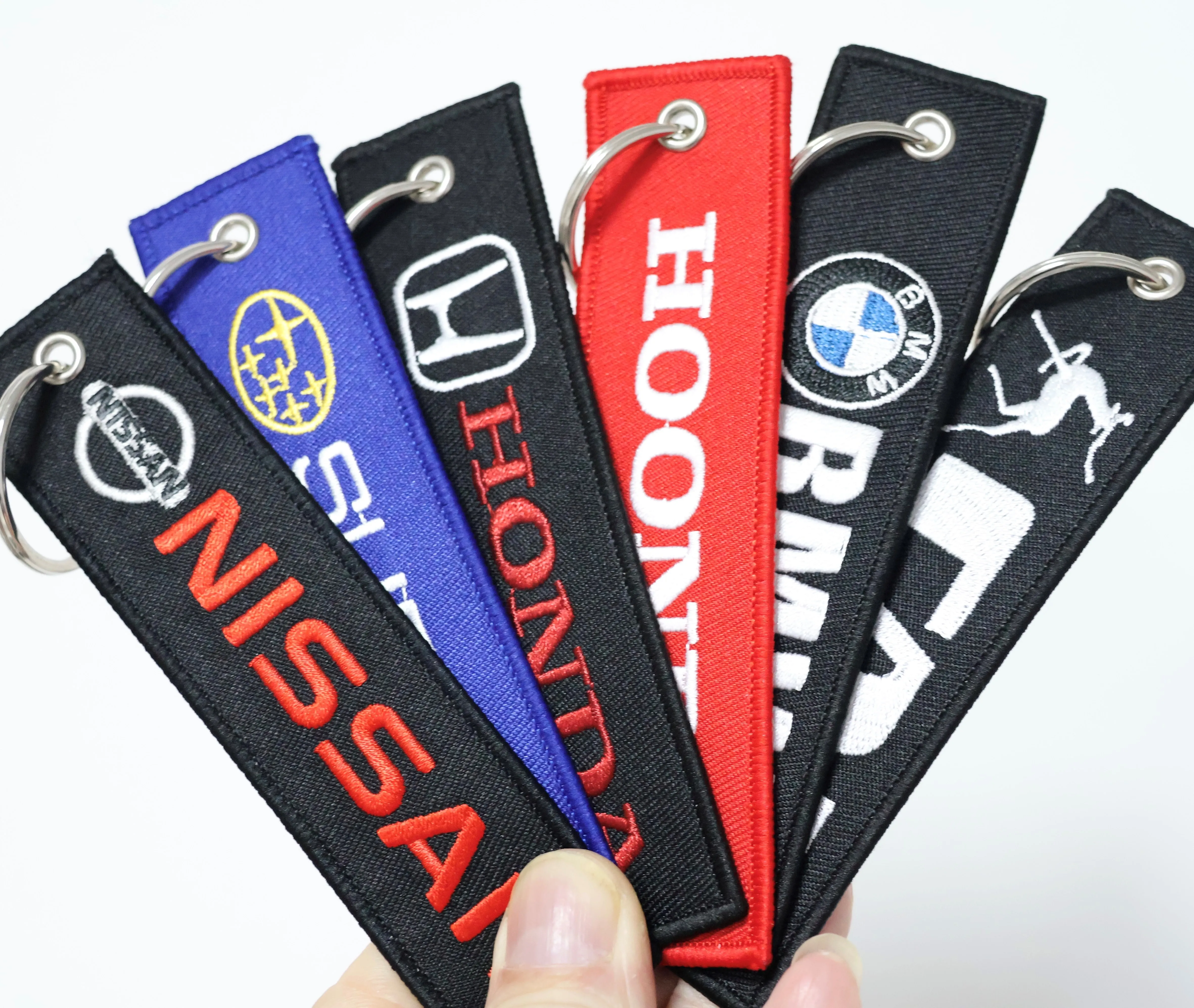 Custom Embroidered Keychain Patches Car Airplane Jet Logos Cheap ...