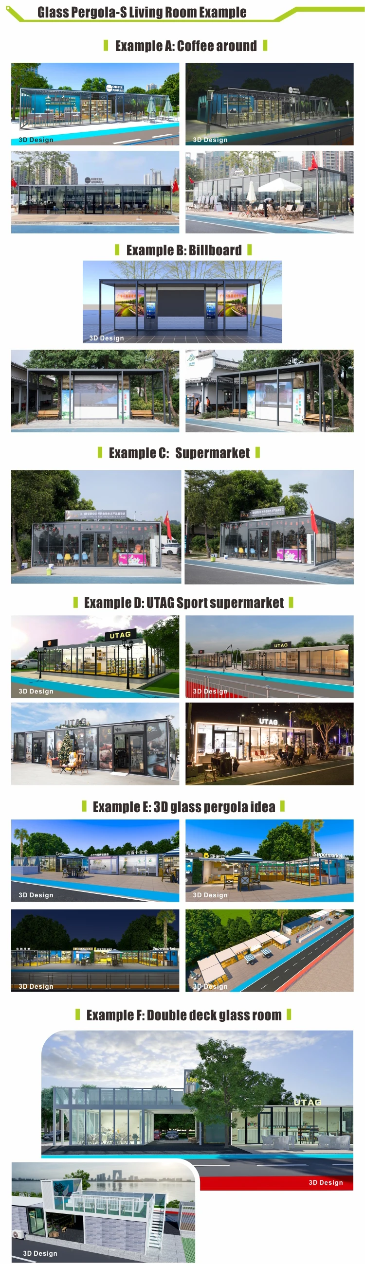 40X100 Portable Small Modular Coffee Shop - Luxury Custom Design