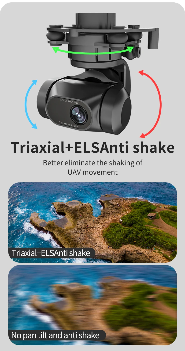 X2 Pro Prosumer Drones Obstacle Avoidance Gps Three Axis Brushless Long ...