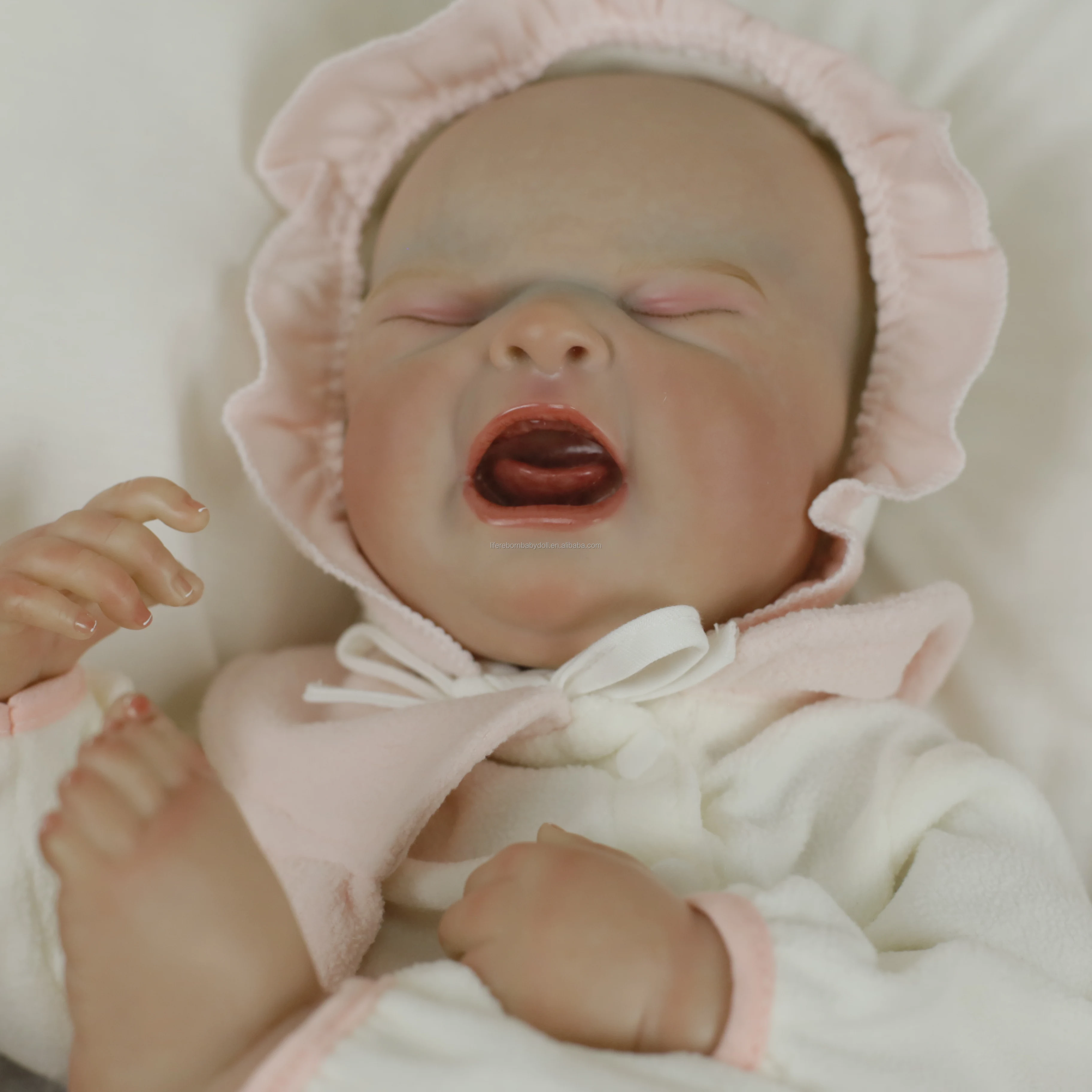 Lifereborn Realistic Lifelike Crying Newborn Dolls Silicone Baby Vinyl ...