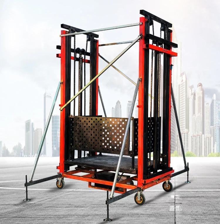 Platform Lifting Ladder Scaffold - High Strength & Mobility