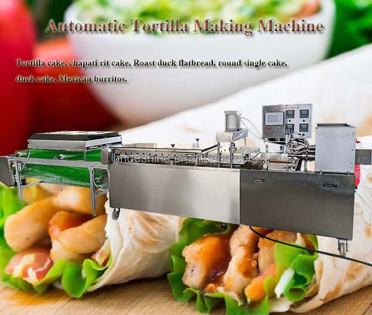 Automatic Chapati Tortilla Machine /arabic Lavash Bread Equipment/pita ...