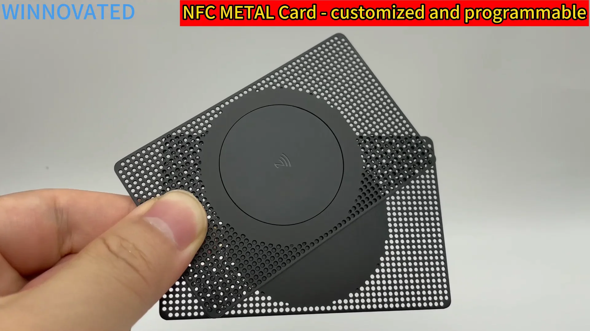 Contactless Quality Name Rfid Custom Smart Digital Blank Business Nfc ...