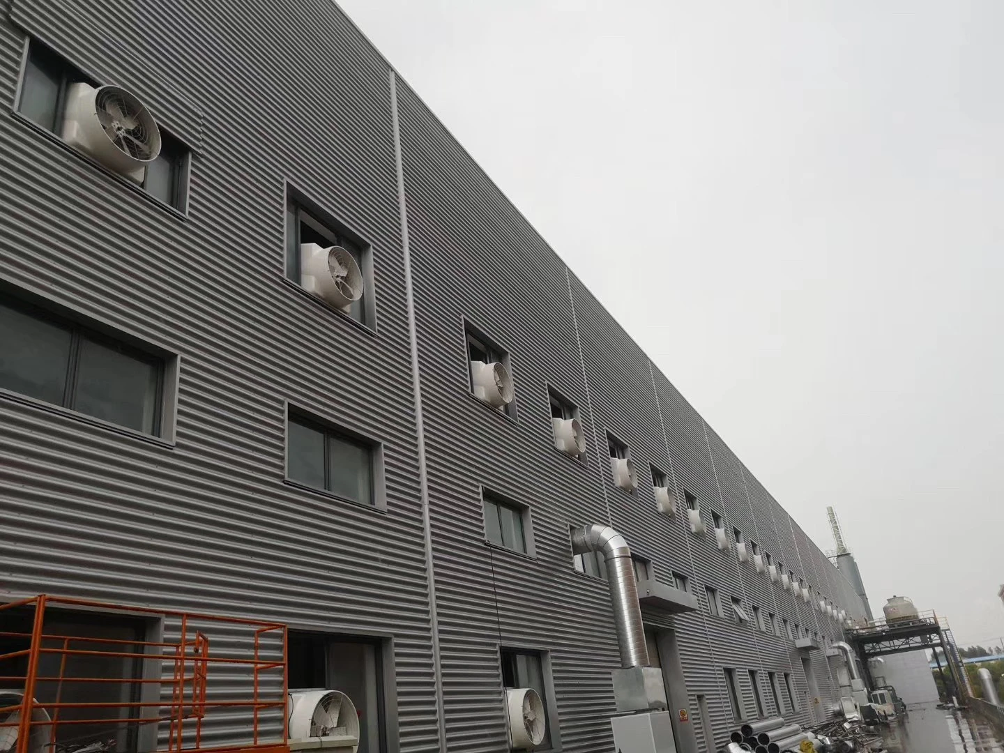 FRP Industrial Exhaust Fan Industrial Louvered Exhaust Fans Louver for ...