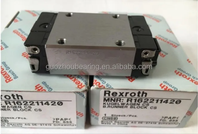 Rexroth Linear Guide Rail Block Bearing R162282322 R 162282322| Alibaba.com