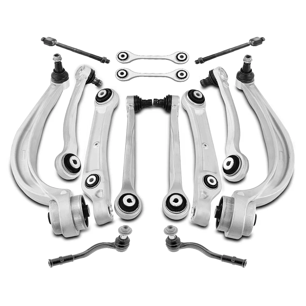 Durable Front Axle Suspension Kit Stabilizer Link Tie Rod Upper Lower ...