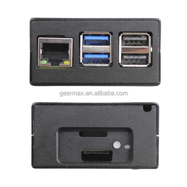 Raspberry Pi 5 Grid Case With 3007 Pwm Speed Regulating Fan 95mm X 60mm ...