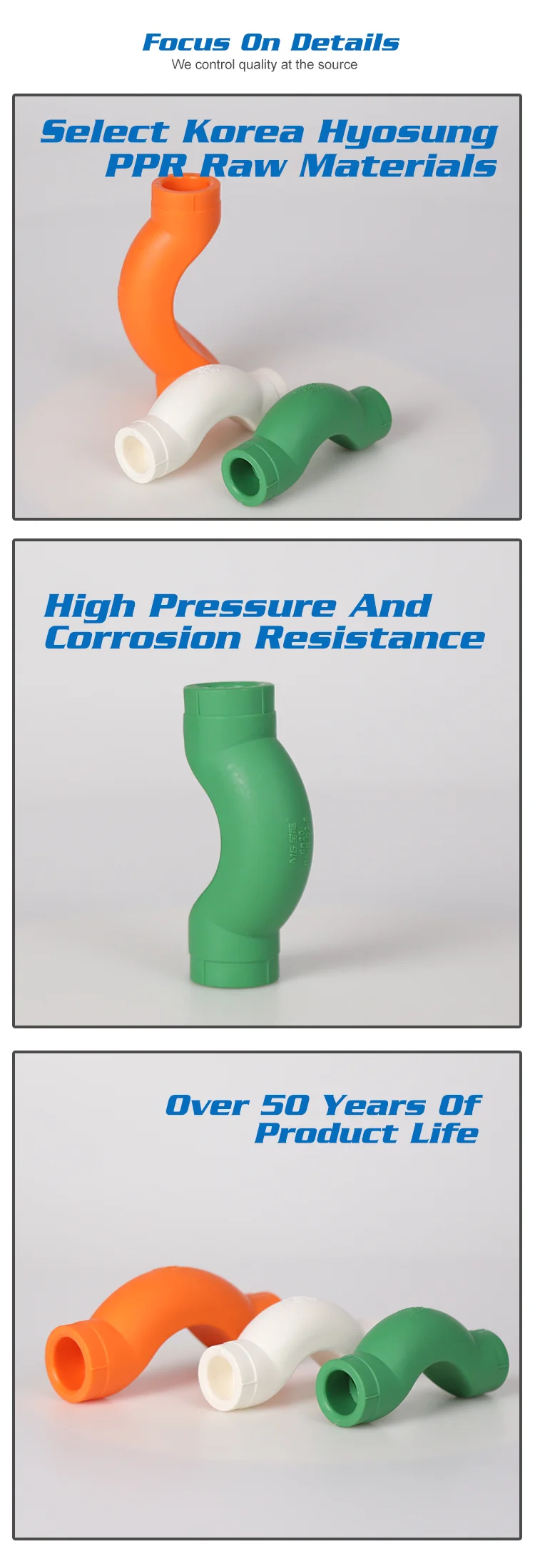 Ppr Bridge Bend Elbow Fitting Plumbing Ppr Elbow Pipe Plastic Bridge ...