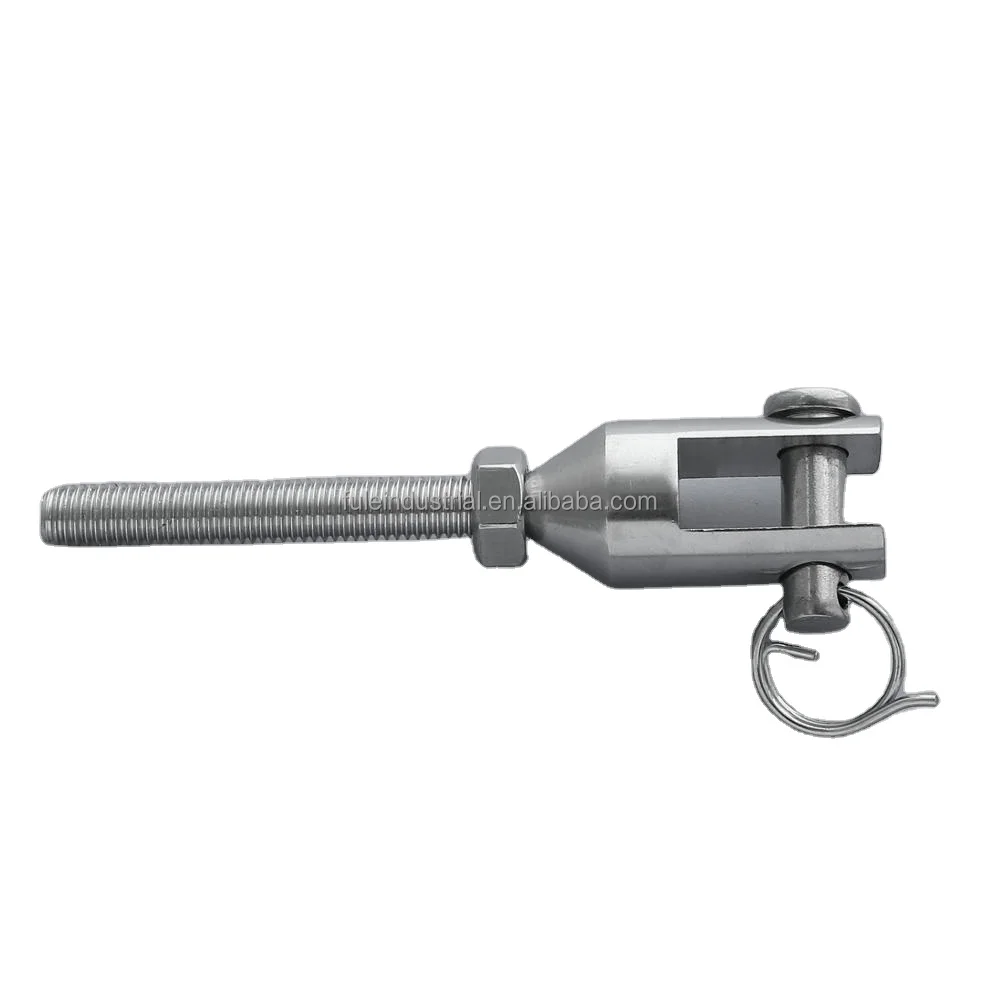 304 316 Stainless Steel Wire Rope Accessory M8 Turn Buckle Machined ...