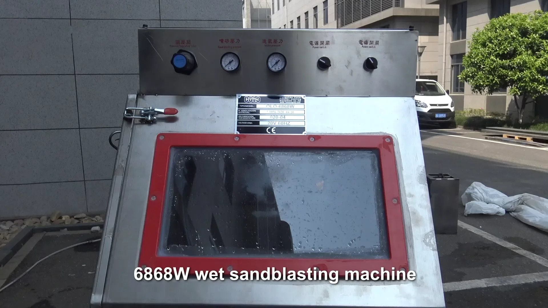 Mini Sand Blast Dustless Vapour Sandblasting Equipment For Sale - Buy ...