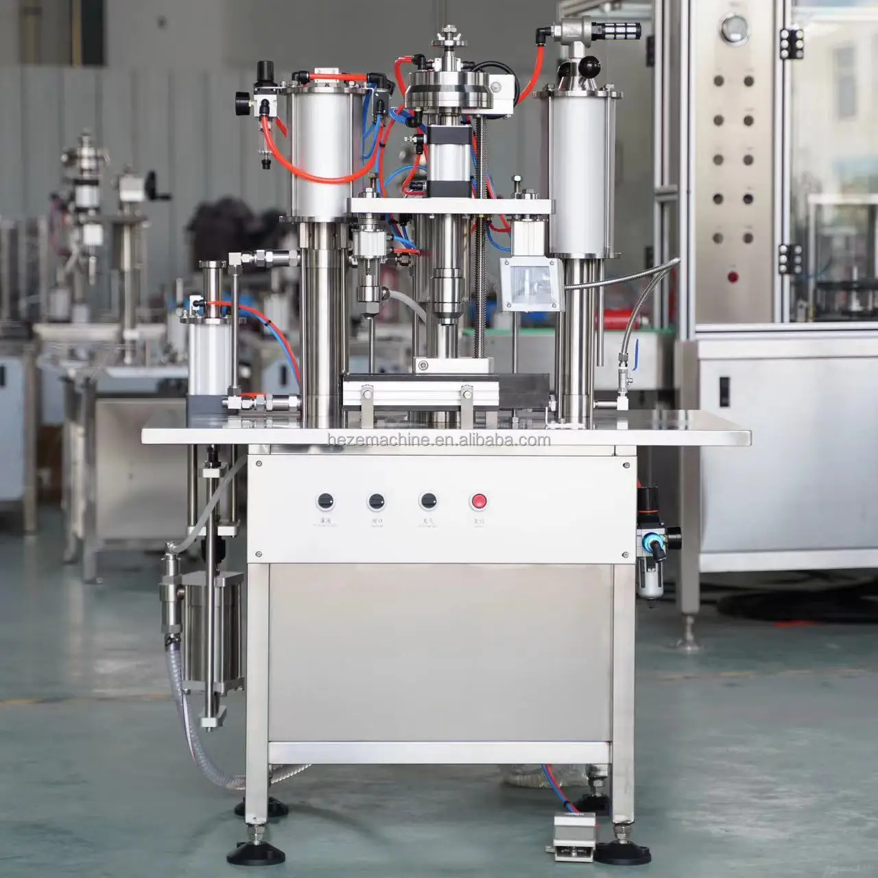 Lpg Gas Cylinder Filling Manual Vacuum Crimping Gas Filling 3 in 1 ...