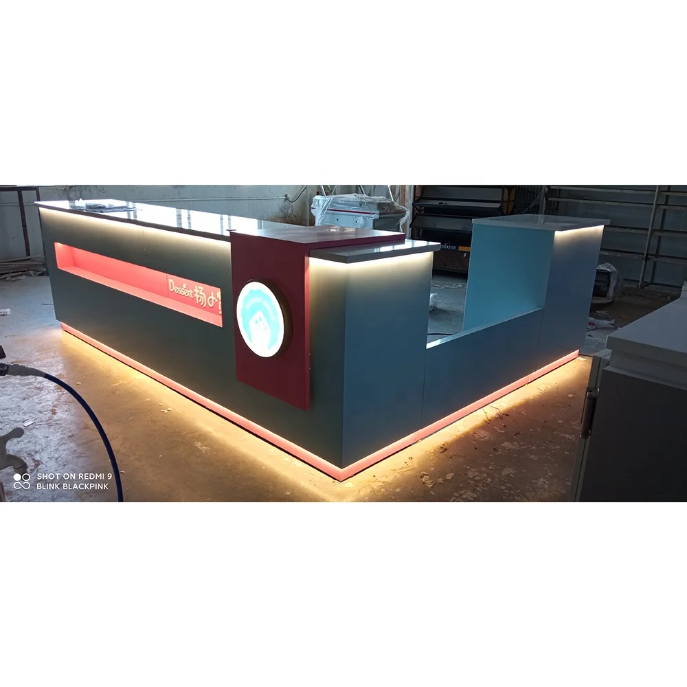 Modern Coffee shop bar counter cashier counter bar counter cabinet ...