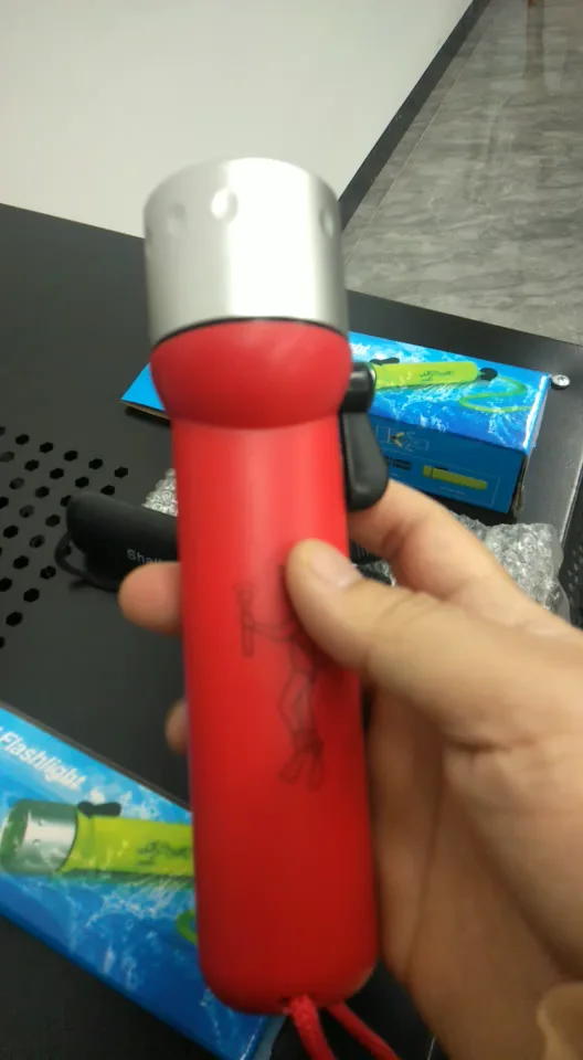 Outdoor Emergency Diving Led Underwater Scuba Shallow Flashlight Diving ...