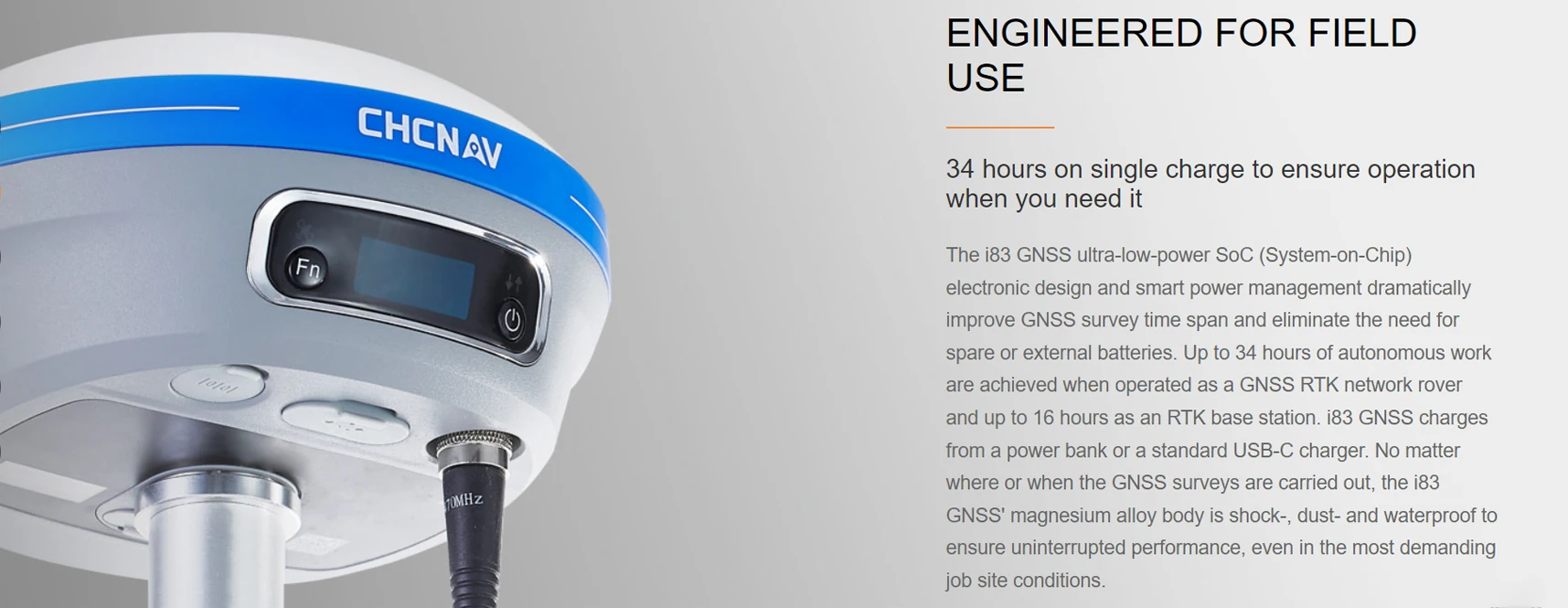 CHCNAV GPS RTK GNSS Receiver Software - X7 GPS Receiver