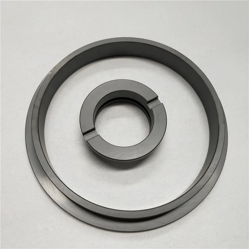 High Strength Sic Silicon Carbide Ceramic Mechanical Seal Ring For Heat ...