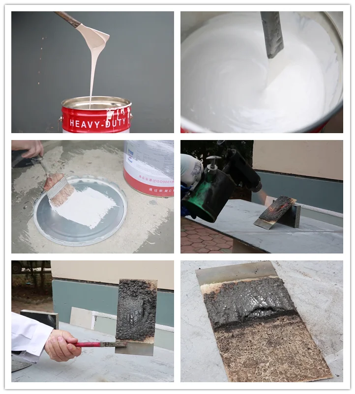 Water Based Steel Structure Intumescent Fire Rated Fireproof Paint With ...