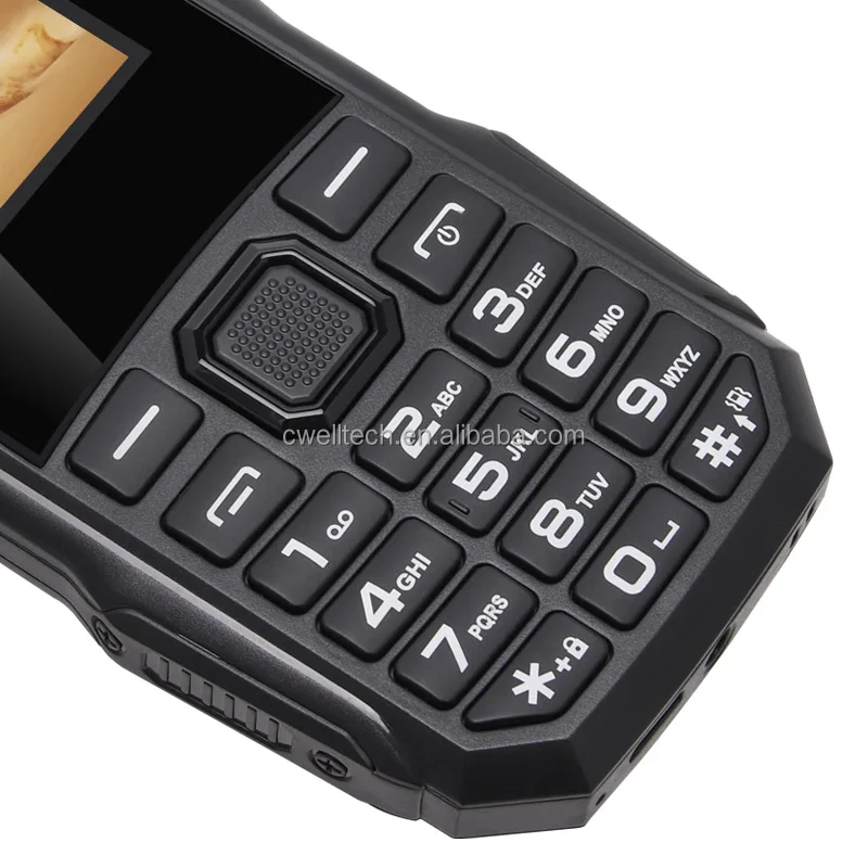 UNIWA S008 1.8 Inch Screen 25BI Big Battery Rugged Style GSM Keypad ...