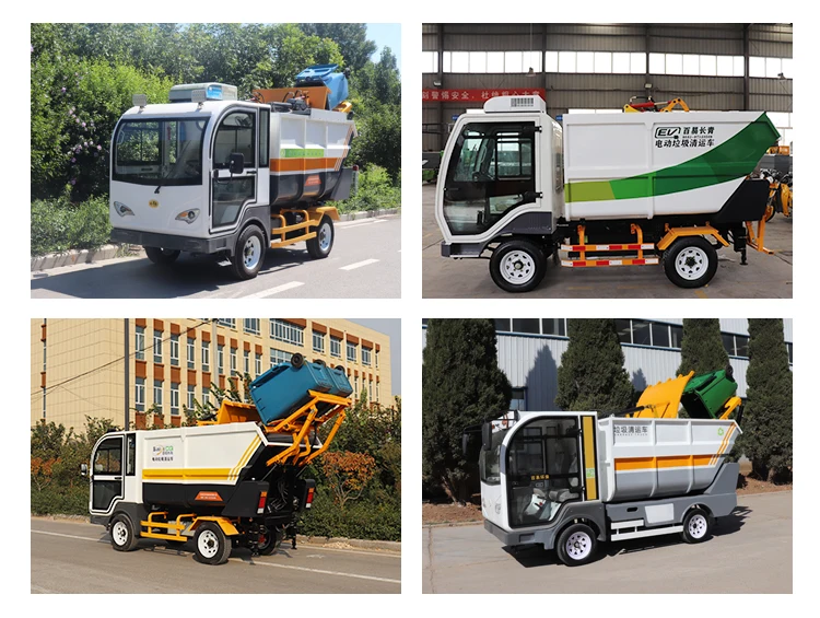 Mini Electric Garbage Refuse Trucks - Efficient Waste Management
