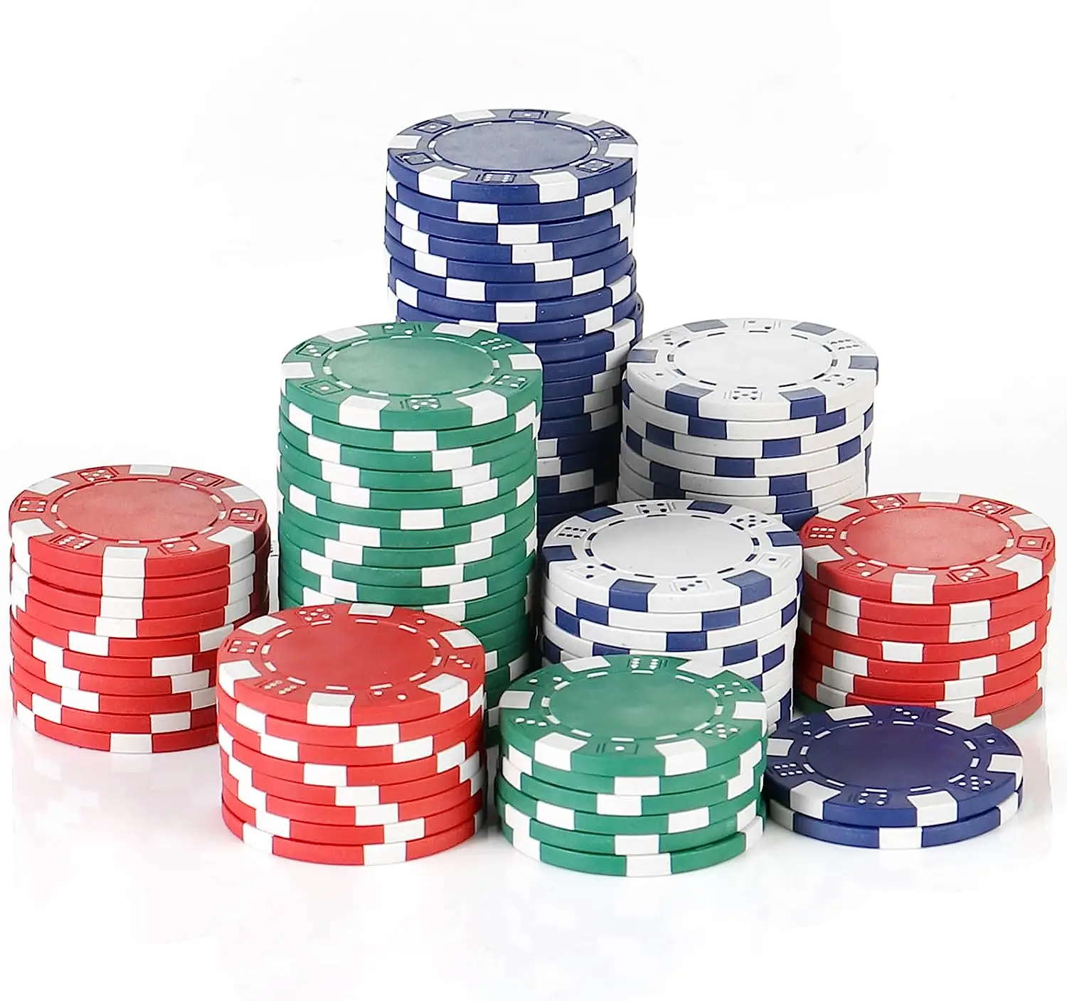 Professional Wholesale 500 Pcs Poker Chip Set 11.5g PS Custom Poker ...