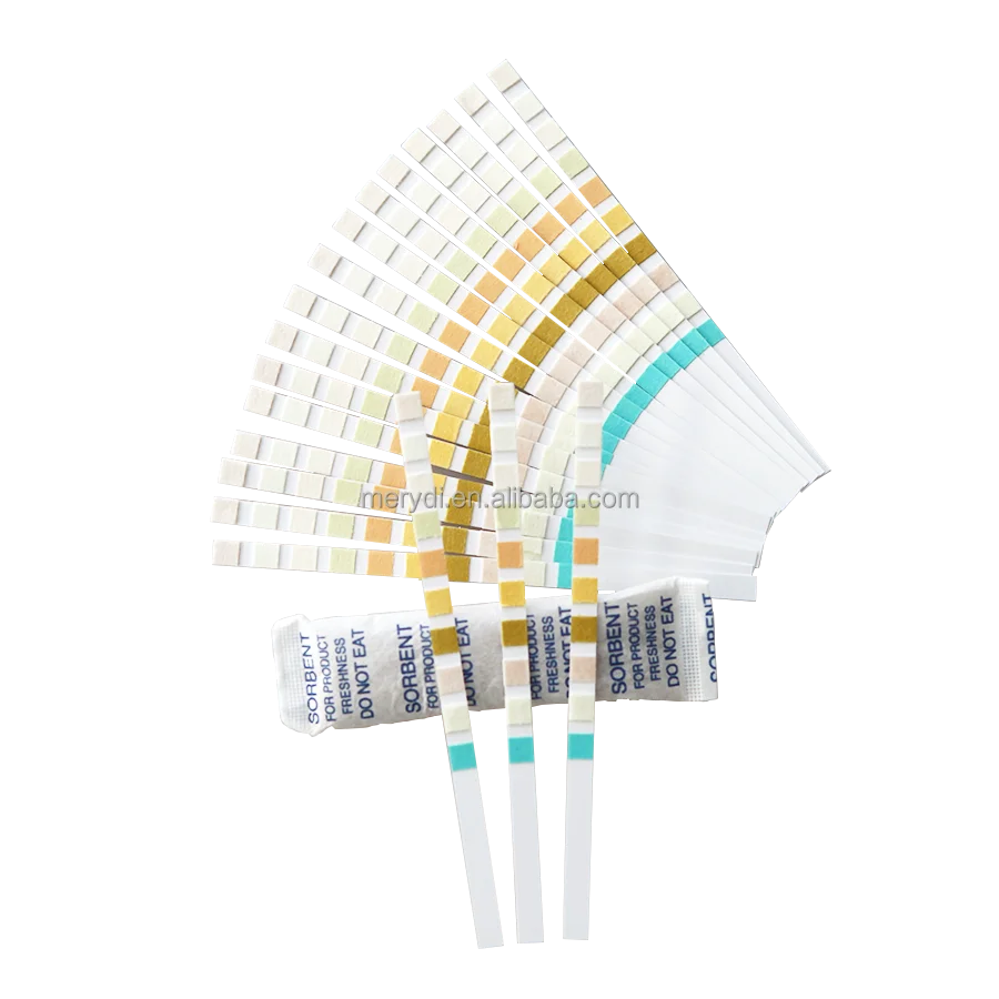 Urs-10t 10 Parameter Urinalysis Test Strips,Test Glucose,Ketone,Ph ...