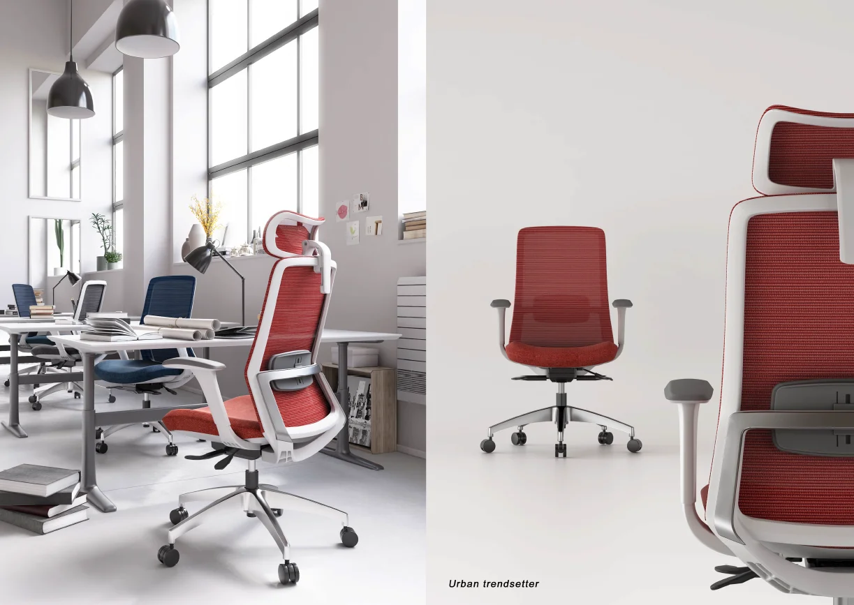 Home High Back Mesh Swivel Computer Desk Chair Luxury Ergonomic ...