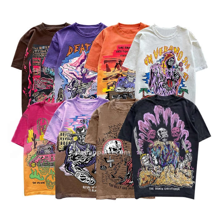 Customized Heavyweight Oversized Graphic Tshirts for Men