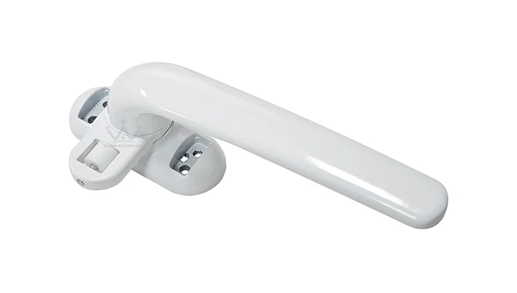 White Sliding Door Handles Aluminium Casement Single Point Window ...