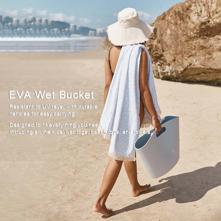 Wet Bucket Bag - Durable EVA Beach Tote for All Adventures