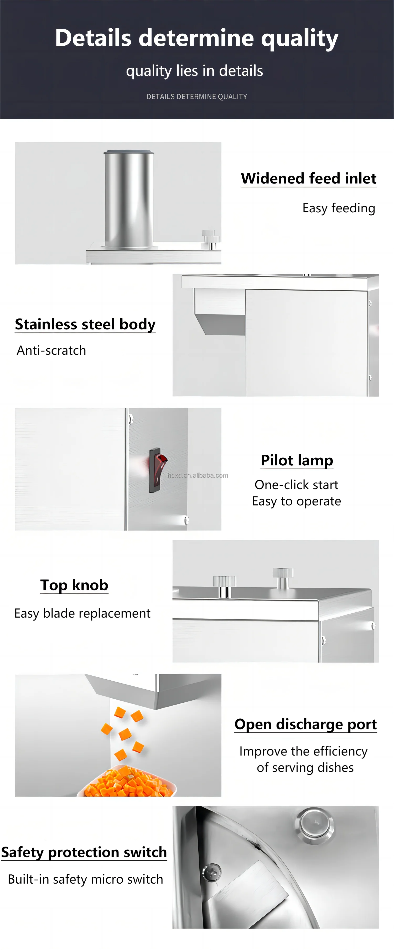 Mini Vegetable Dicing Machine - Efficient Cutting Solutions