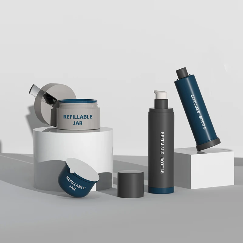 Refillable Skincare Packaging - Sustainable & Customizable