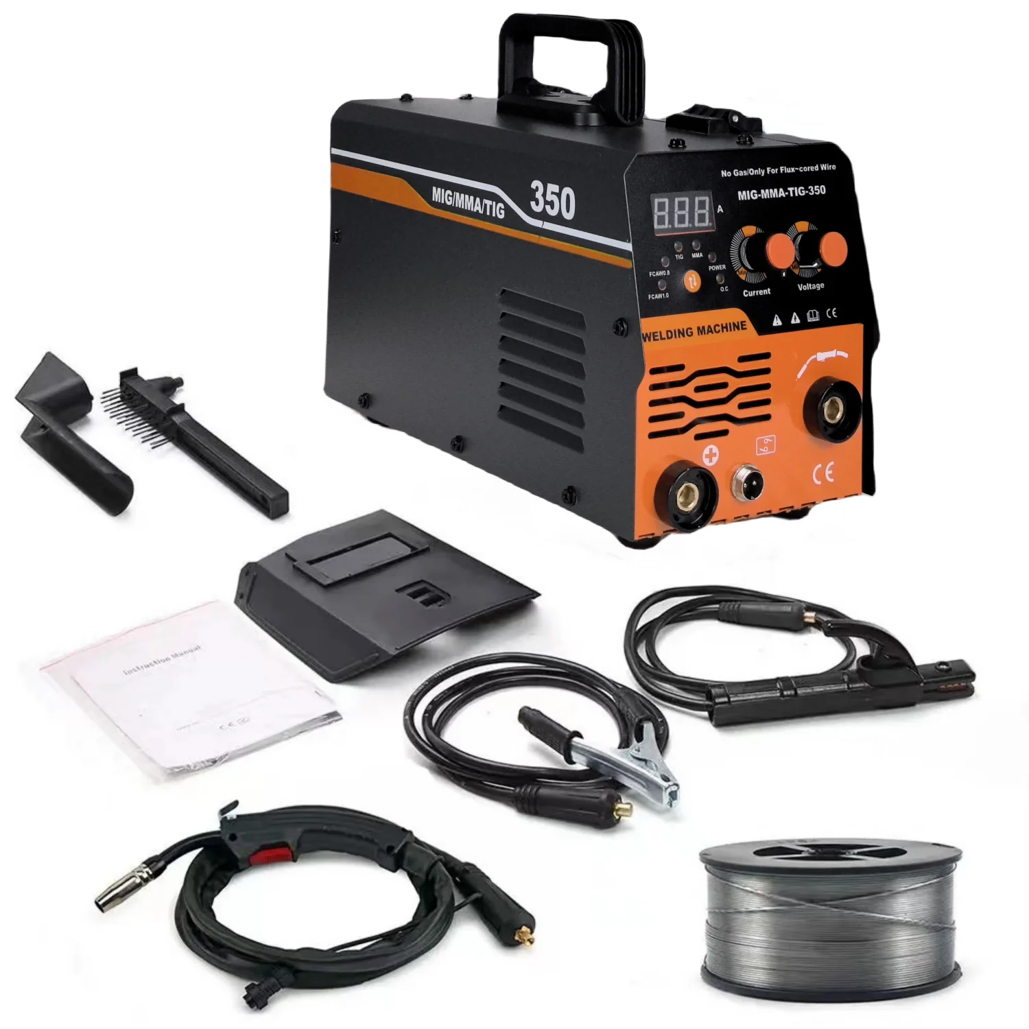 Mig Welding Machine Gasless Mig Welders Mig-350 Mma/mig Welding Machine ...