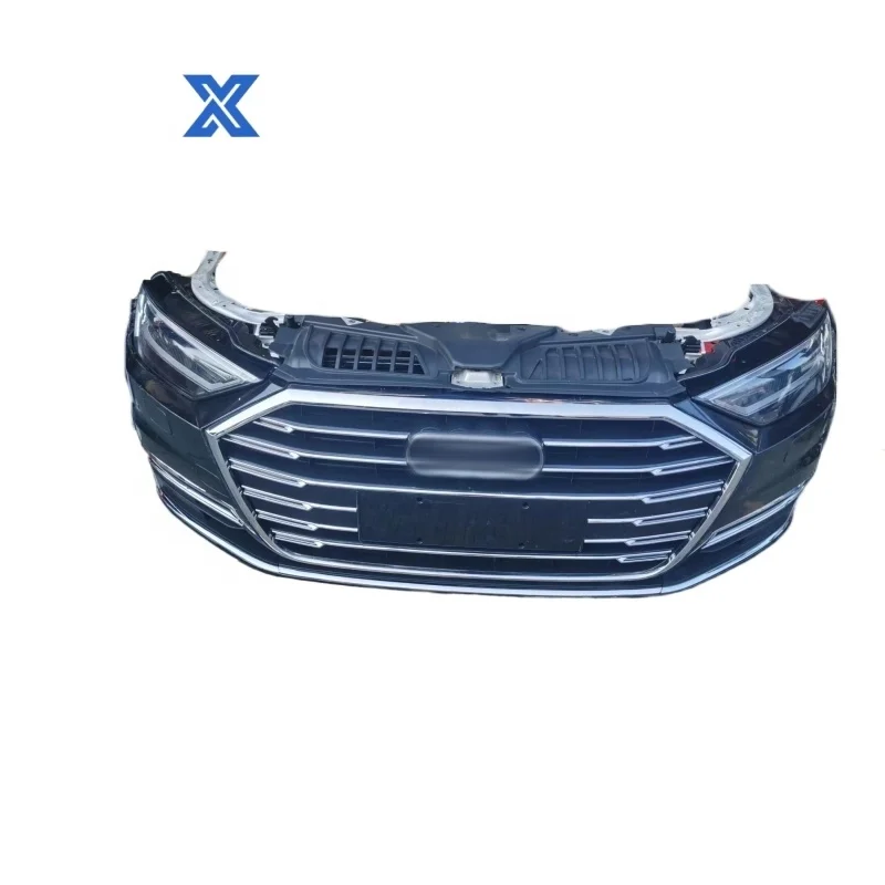 Front Bumper For Audi A8 D3 D4 D5 2010-2021 Shock Proof Bumper Middle ...