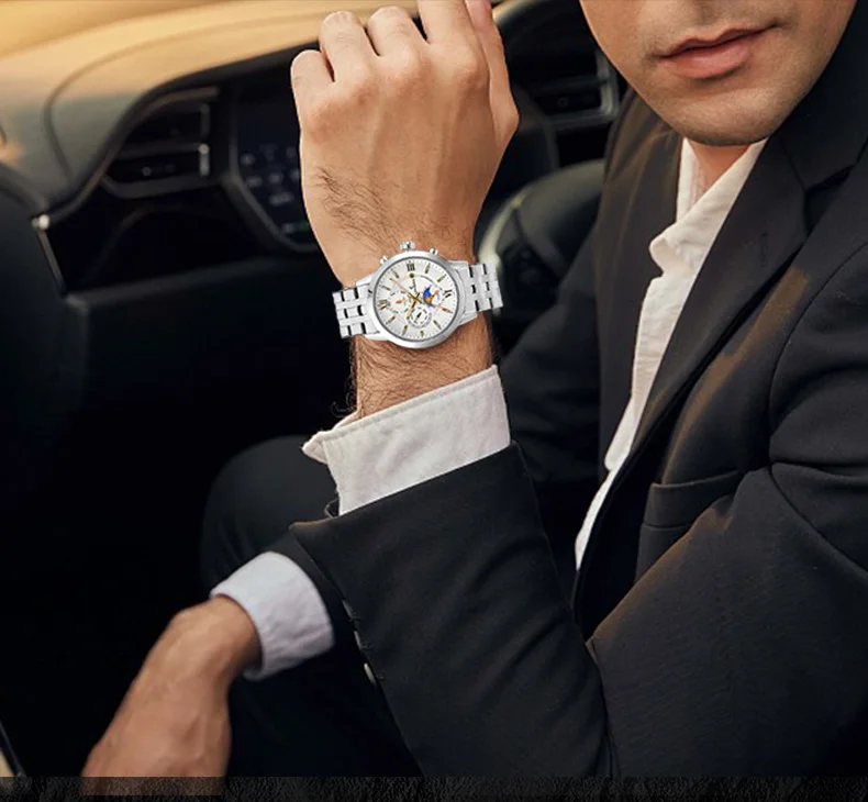 Fashion Designer Wristwatches Leather Watches Automatic Original ...